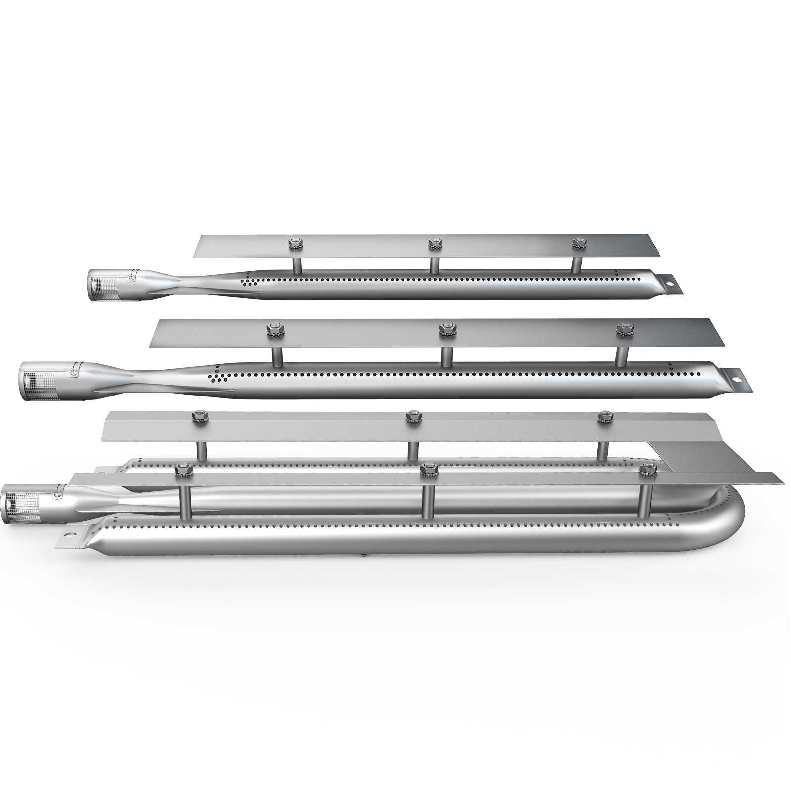 Premium Stainless Steel BBQ Grill Replacement Burners Kit - For Even ...