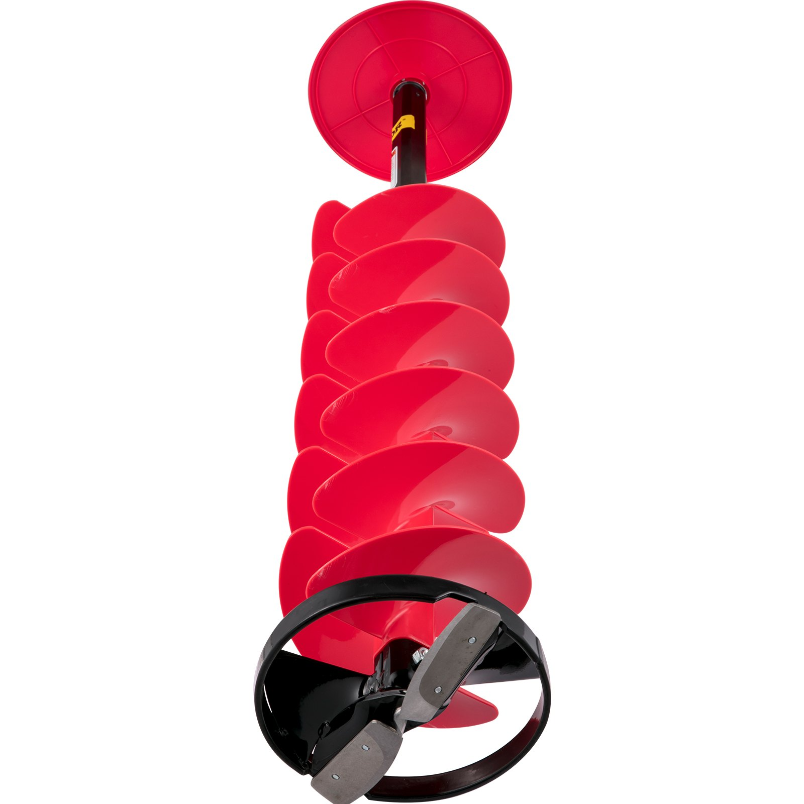 6" Ice Drill Auger w/ 11.8" Extension Nylon Bit & Blade Guard, Drill ...