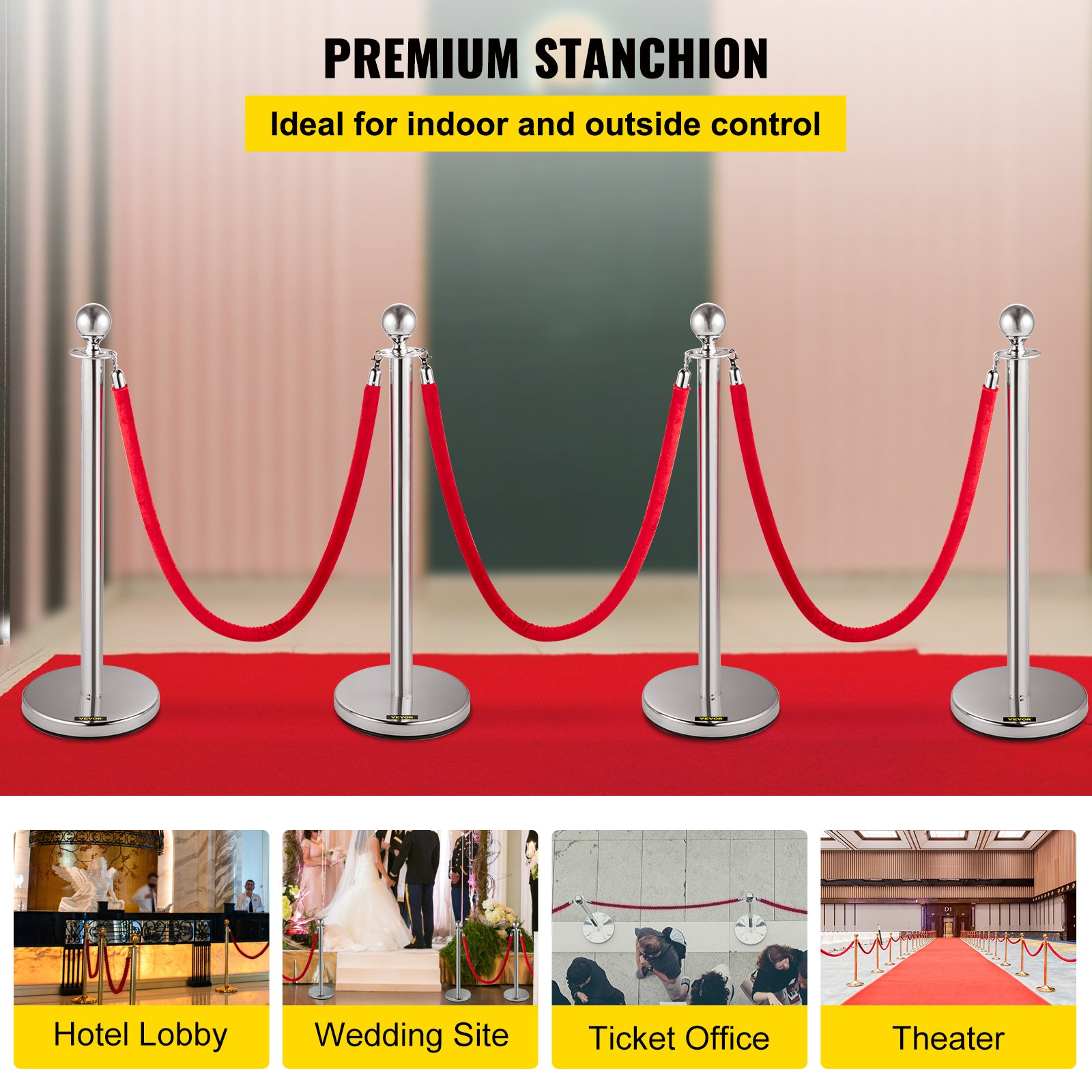 Crowd Control Stanchion, Crowd Control Barrier | eBay