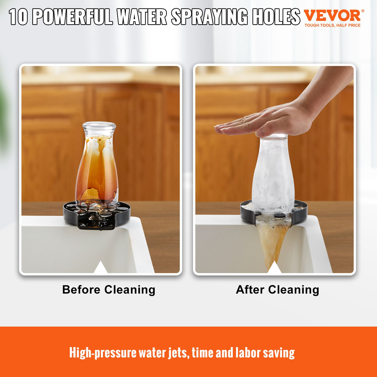 Glass Rinser, Wine Glass (Matte Black Base) | eBay