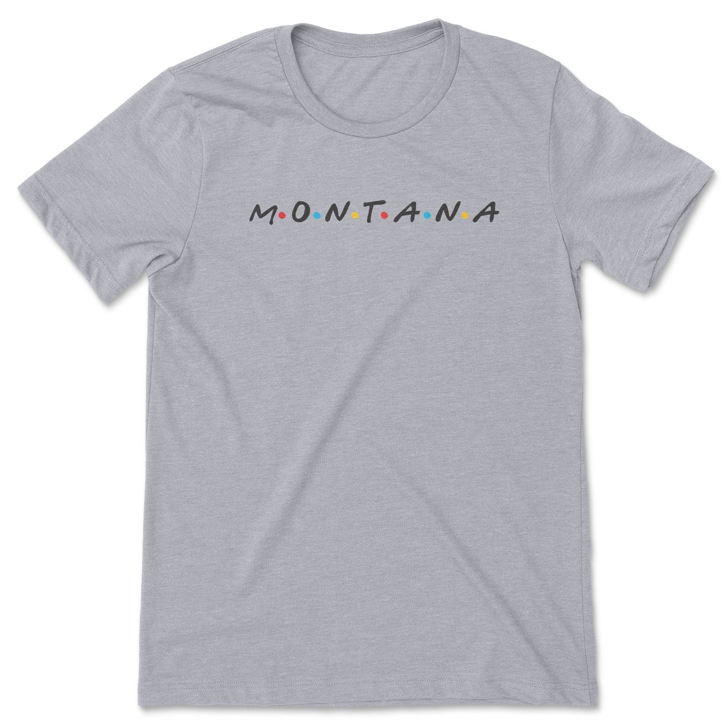 Montana Friends Tee - Rep Your State with Friends-Inspired Design | eBay