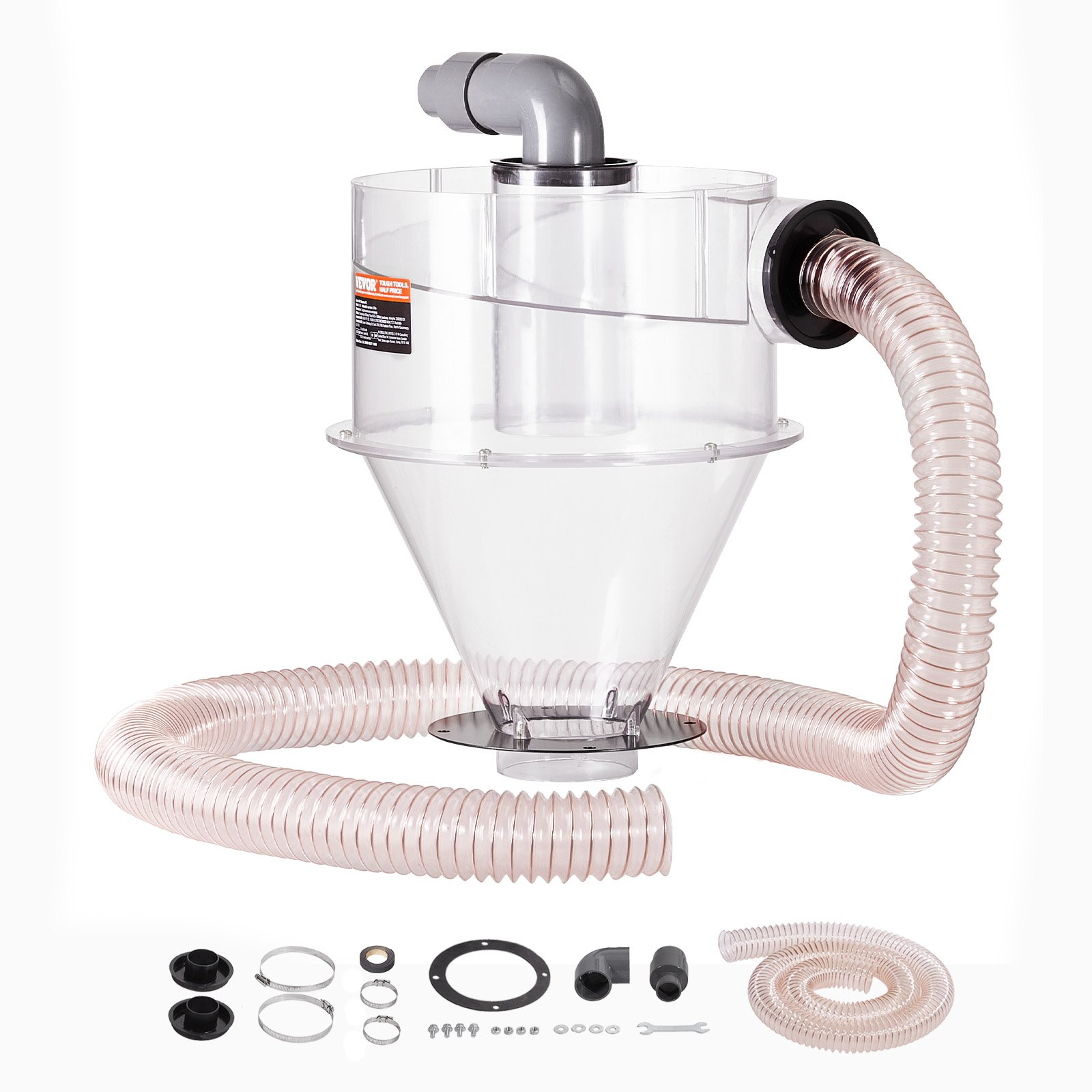 Cyclone Dust Separator Vacuum Cleaner Separator 4" for 5-10 Gal Tank | eBay