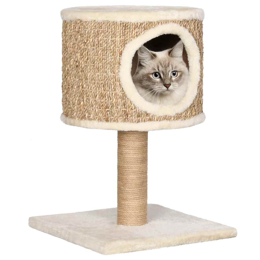 Cat Tree Beige Flakeboard Compact Durable Cat Tree Square | eBay