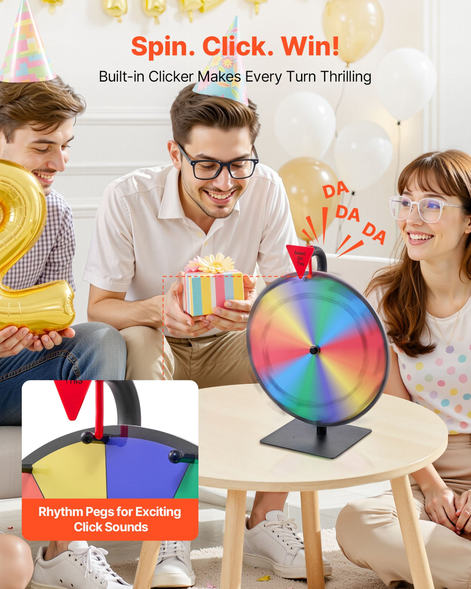 12 in Spinning Prize Wheel, for Party Pub Trade Show Carnival Events | eBay