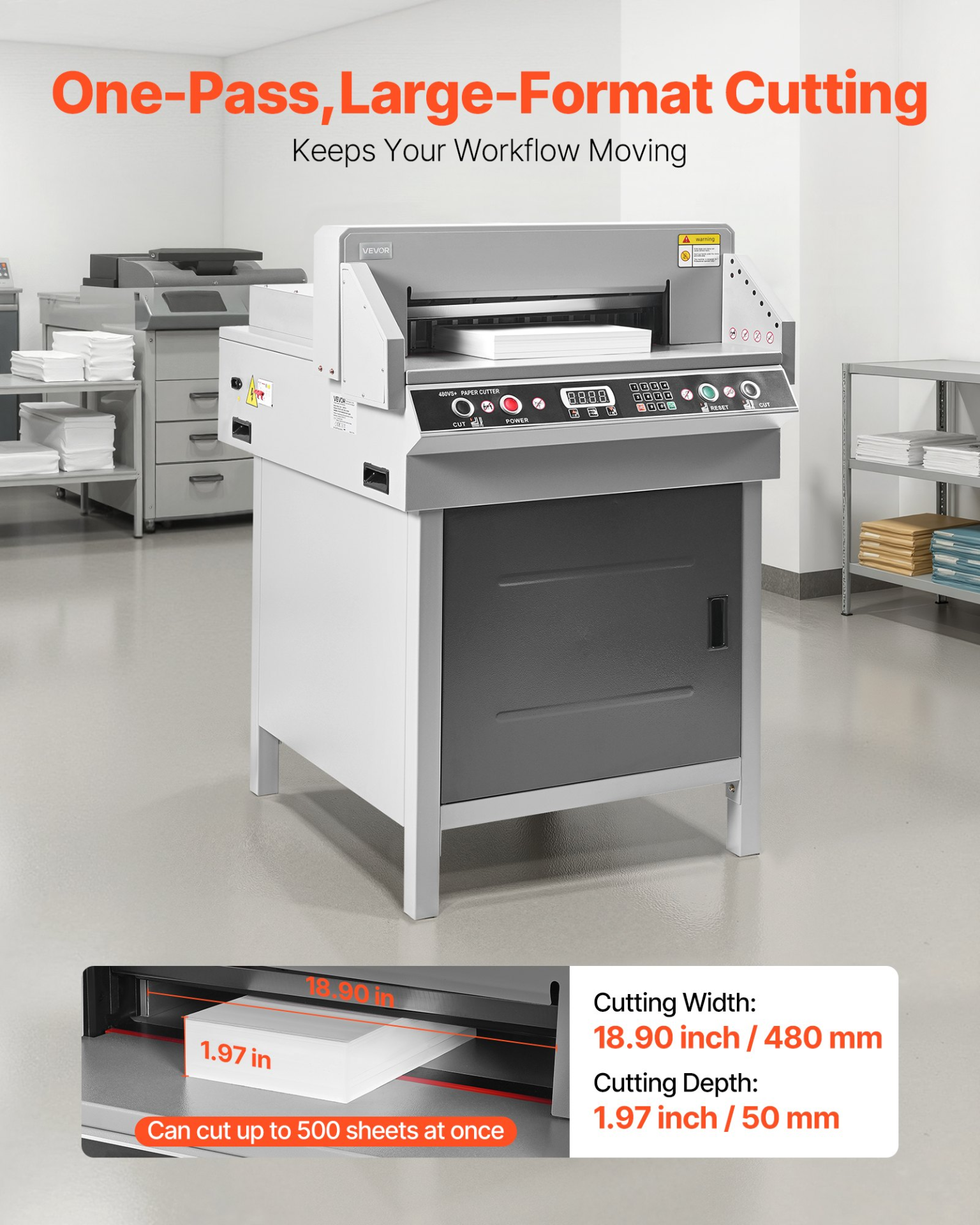 Electric Paper Cutter 18.9