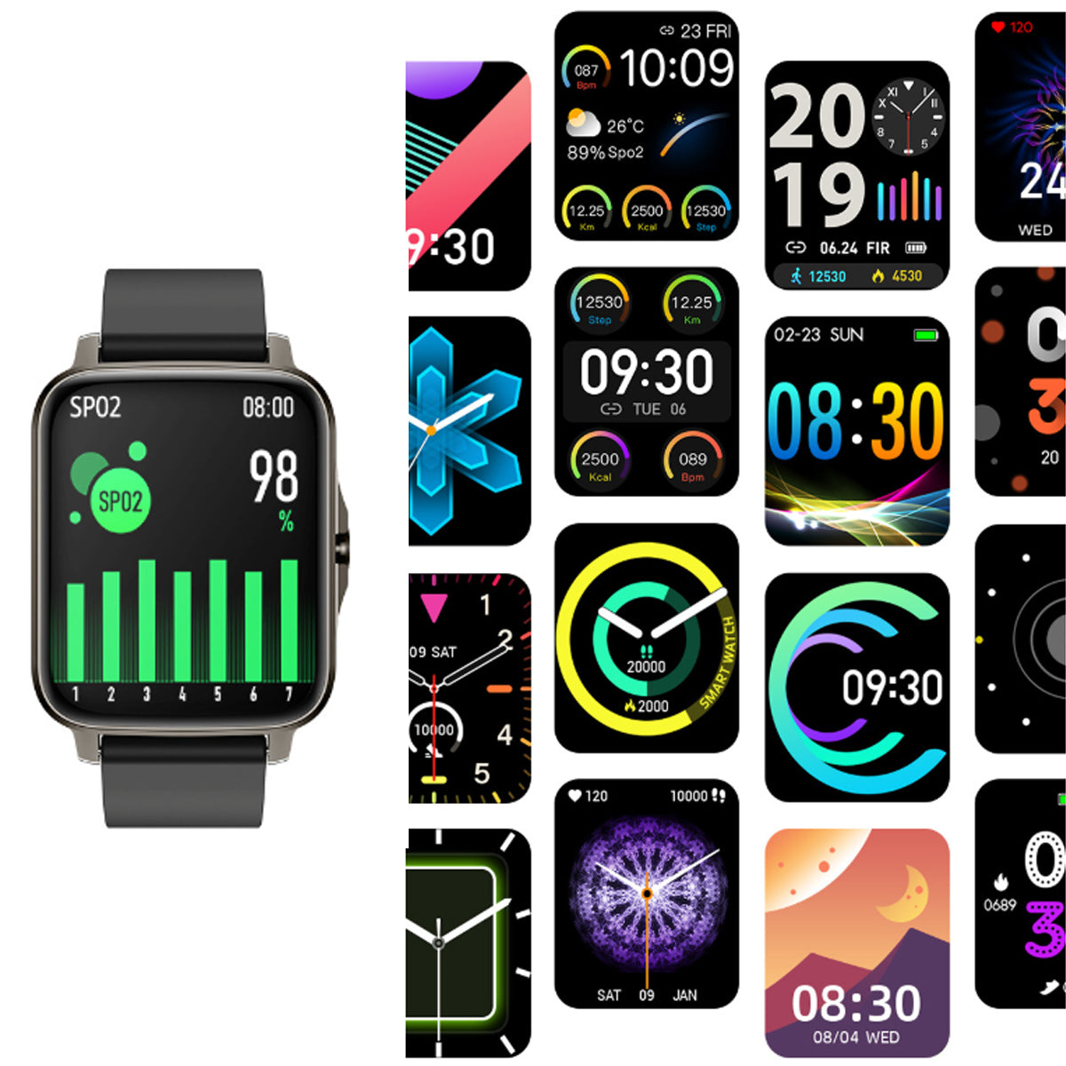Innovative Lifestyle Smart Watch with Heart Health Monitor - Stay ...